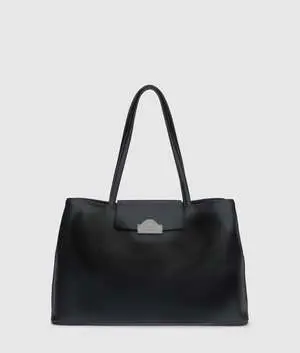 Karl Lagerfeld Rue St-guillaume Metal Tote Bag