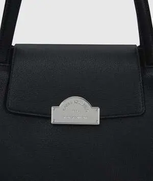 Karl Lagerfeld Rue St-guillaume Metal Tote Bag - Black