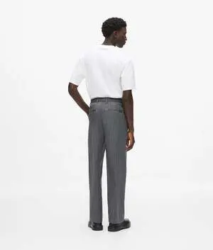 Karl Lagerfeld Pinstripe Wool-blend Tailored Pants