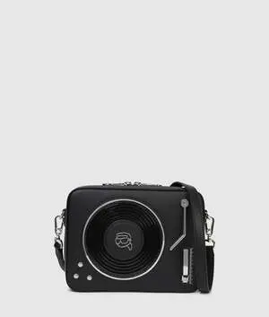 Karl Lagerfeld Ikon Record Turntable Crossbody Bag
