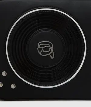 Karl Lagerfeld Ikon Record Turntable Crossbody Bag