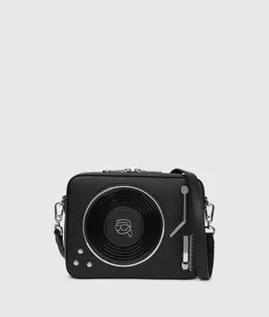 Karl Lagerfeld Ikon Record Turntable Crossbody Bag