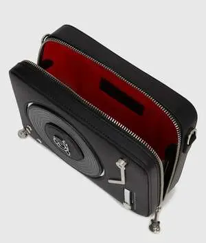 Karl Lagerfeld Ikon Record Turntable Crossbody Bag