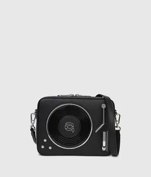 Karl Lagerfeld Ikon Record Turntable Crossbody Bag