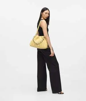 Karl Lagerfeld K/weave Chain Shoulder Bag - Sunlight