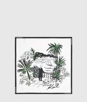 Karl Lagerfeld K/signature Villa De Vigie Scarf