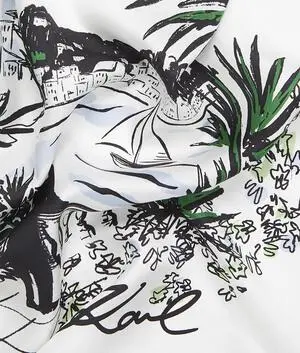 Karl Lagerfeld K/signature Villa De Vigie Scarf