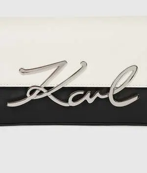 Karl Lagerfeld K/signature Faux-pearl Shoulder Bag