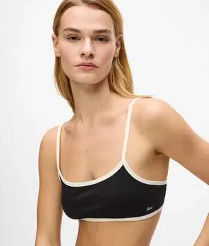 Karl Lagerfeld Signature Bandeau Bra