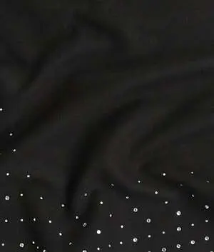 Karl Lagerfeld K/autograph Rhinestone Triangle Scarf