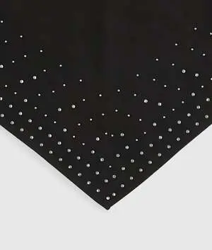 Karl Lagerfeld K/autograph Rhinestone Triangle Scarf