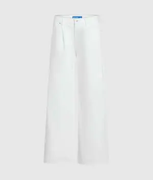 KL JEANS Jeans Pleated Low-rise Wide-leg Jeans