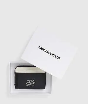 Karl Lagerfeld K/autograph Small Zip Wallet