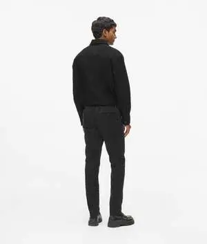 Karl Lagerfeld Classic Chino Pants - Black