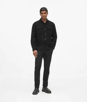 Karl Lagerfeld Classic Chino Pants - Black