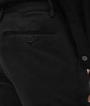 Karl Lagerfeld Classic Chino Pants - Black