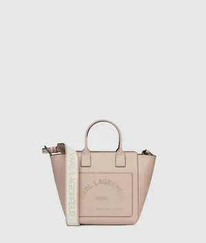 Karl Lagerfeld K/daily Small Pocket Tote Bag - Pink