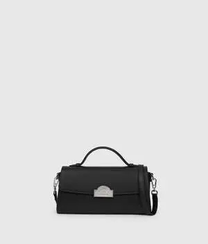 Karl Lagerfeld Rue St-guillaume Metal Crossbody Bag - Black