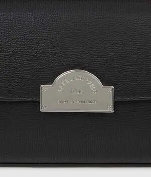 Karl Lagerfeld Rue St-guillaume Metal Crossbody Bag - Black