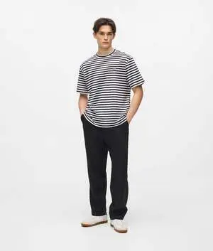 Karl Lagerfeld Ikon Relaxed Striped T-shirt