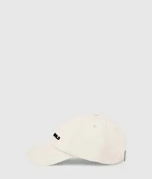 KL JEANS Jeans Distressed Logo Cap - Vaporous Grey