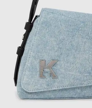 KL JEANS Jeans Geo Denim Flap Bag