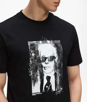 KL JEANS Karl Portrait T-shirt