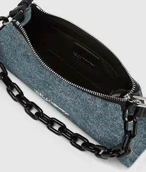 KL JEANS Jeans Denim Chain Shoulder Bag