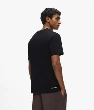 Karl Lagerfeld V-neck Logo T-shirt