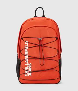 KL JEANS Jeans Utility Drawstring Backpack - Grenadine