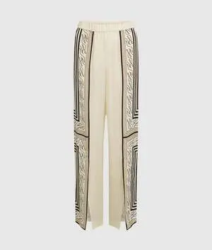 Karl Lagerfeld Scarf Print Pajama Pants
