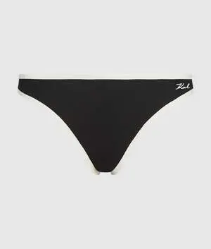 Karl Lagerfeld Signature Brief - Black