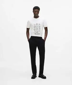 Karl Lagerfeld Tailored Punto Pants