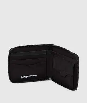 KL JEANS Nylon Logo Wallet