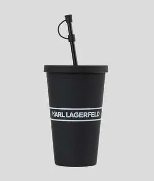 Karl Lagerfeld Logo To-go Cup - Black