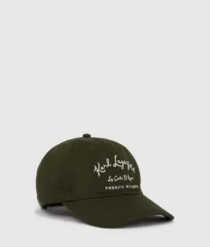 Karl Lagerfeld Embroidered Cap - Deep Forest