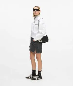 KL JEANS Jeans Nylon Camera Bag With Lace-up Detailing - Black