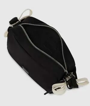 KL JEANS Jeans Nylon Camera Bag With Lace-up Detailing - Black
