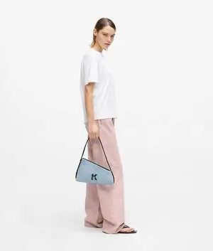 KL JEANS Geo Denim Shoulder Bag