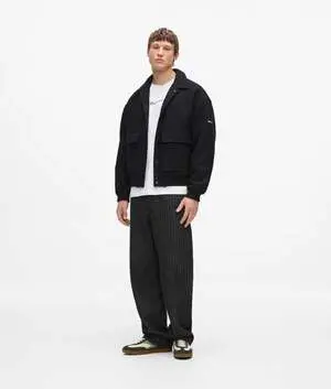 KL JEANS Jeans Wool Blend Bomber Jacket
