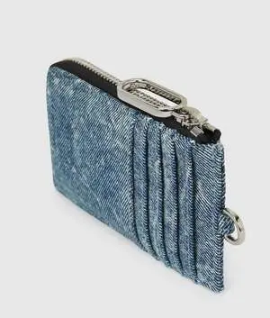 KL JEANS Denim Zipped Cardholder