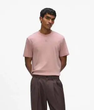 Karl Lagerfeld Monogram Modal Blend T-shirt - Woodrose