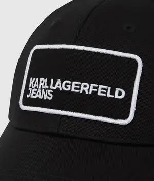 KL JEANS Jeans Embroidered Logo Trucker Cap