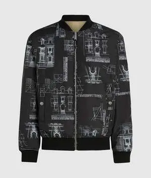 Karl Lagerfeld Reversible Maison De Karl Bomber Jacket