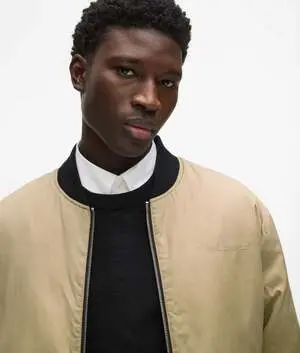 Karl Lagerfeld Reversible Maison De Karl Bomber Jacket