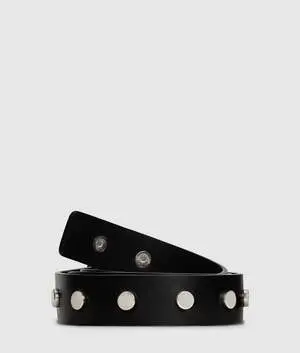 KL JEANS Studded Leather Belt