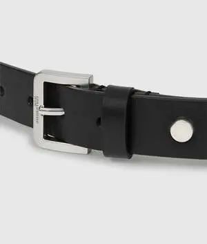 KL JEANS Studded Leather Belt