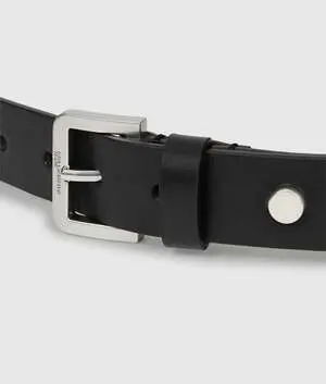 Karl Lagerfeld Studded Leather Belt
