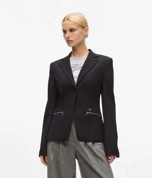 Karl Lagerfeld Punto Jacket - Black
