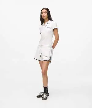 KL JEANS Jeans Logo Sweat Shorts - White